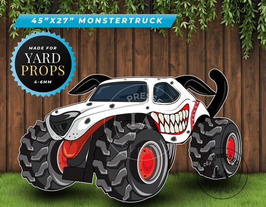 Monster Truck Birthday Cutouts – LA PRESSED